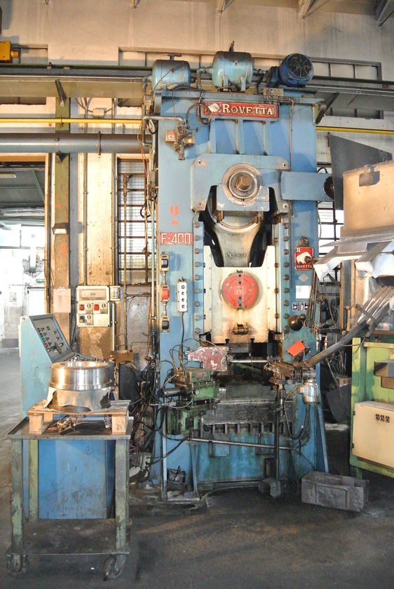 Rovetta F400 400 ton - Brass Hot Forging Press - Dimas Rovetta F400 400 ton - Brass Hot Forging Press - Dimas