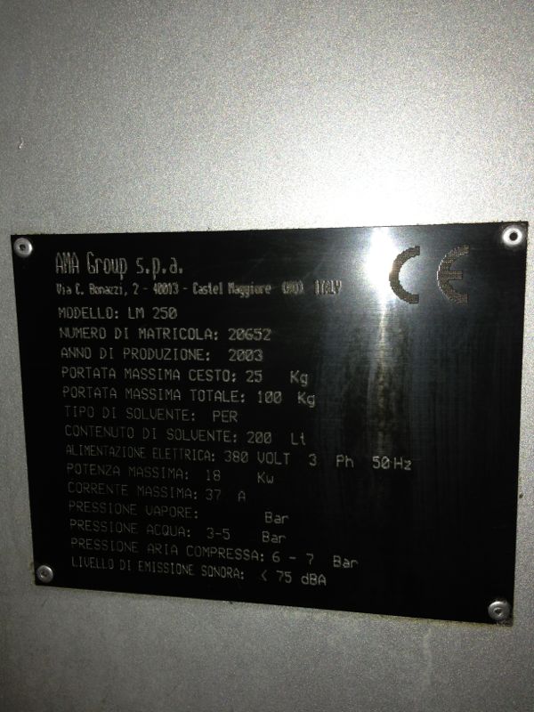 Ama Universal Delfino LM 250 - Industrial Washing Machine - Dimas