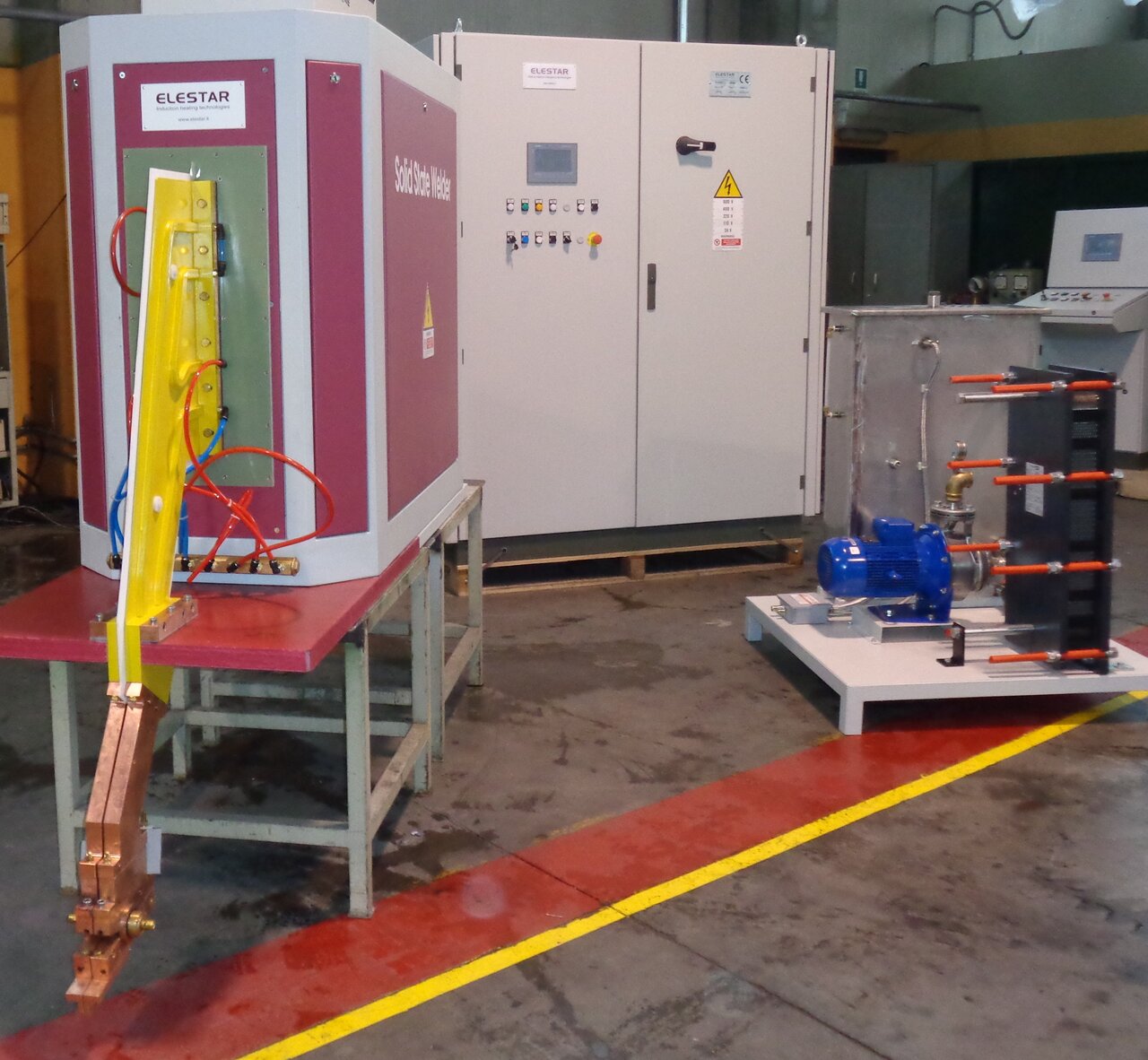 Elestar Conduction Welding Machine - Dimas